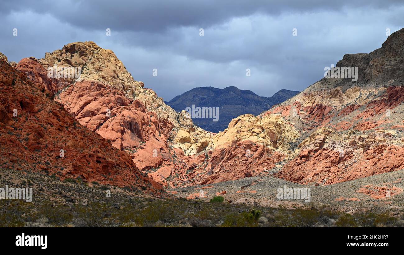 Rocher rouge canyon las vegas Banque de photographies et d’images à ...