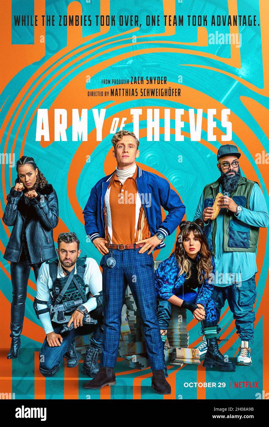 ARMÉE DE VOLEURS, affiche américaine Advance, de gauche à droite ...