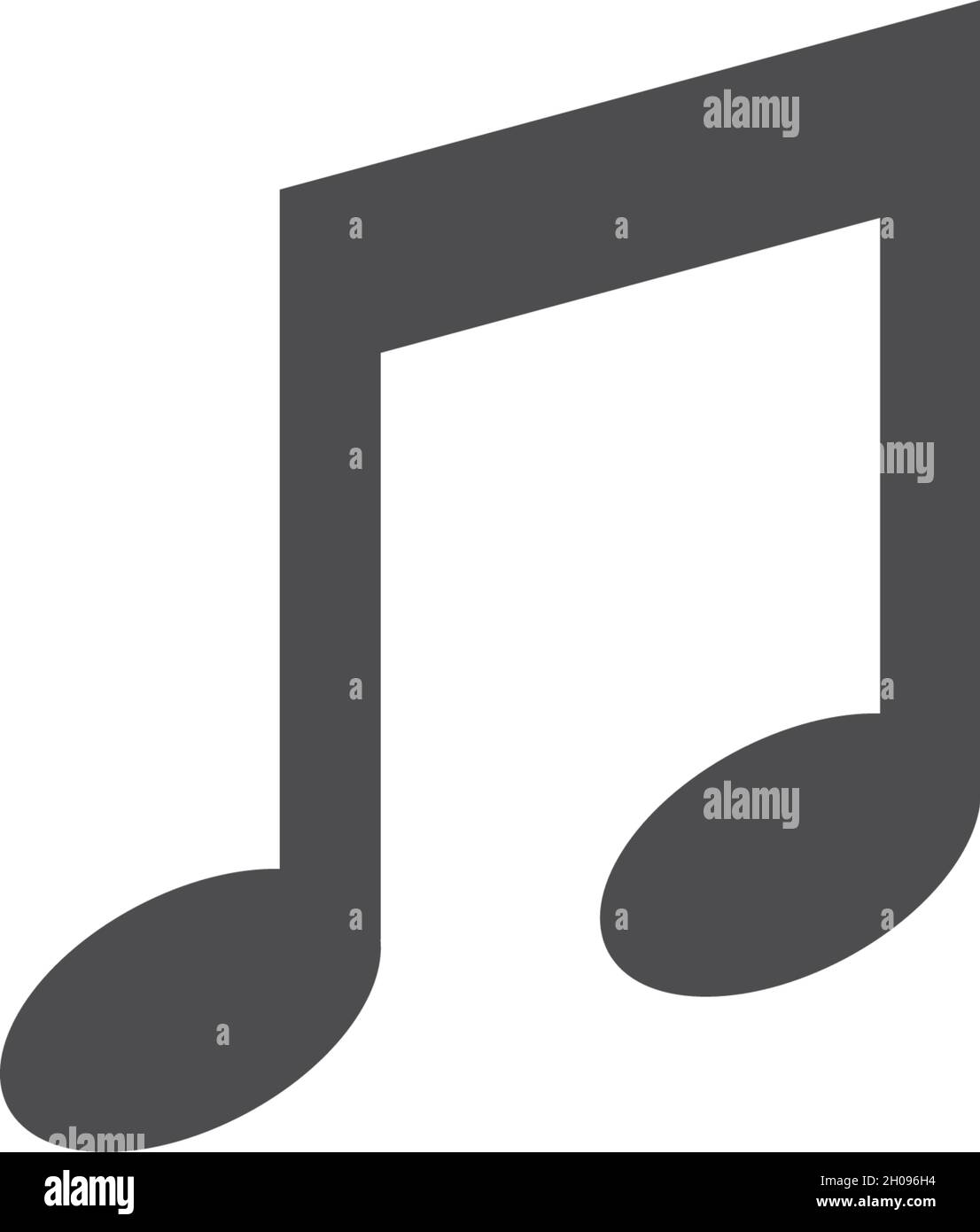 Note de musique logo Banque d'images vectorielles - Page 2 - Alamy