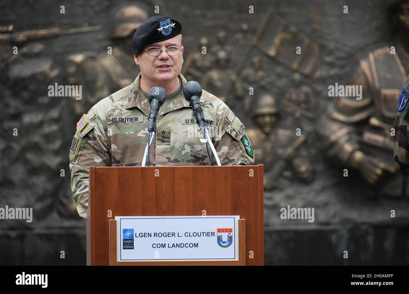 ISTANBUL (12 janvier 2021) – le général Roger L. Cloutier Jr. De l ...