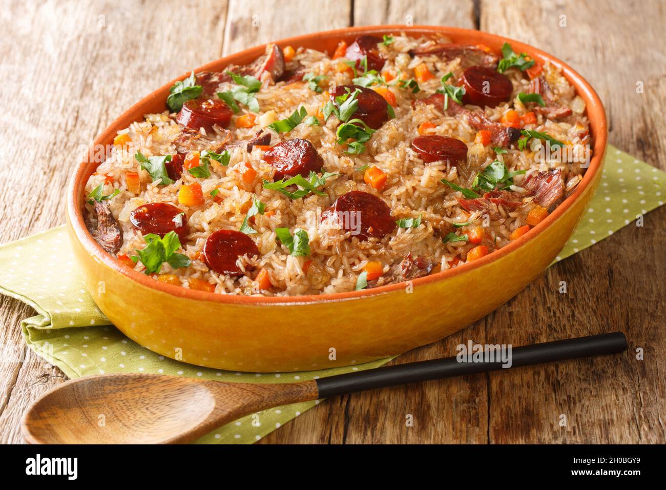 L'authentique riz au canard Arroz de pato est une recette ...