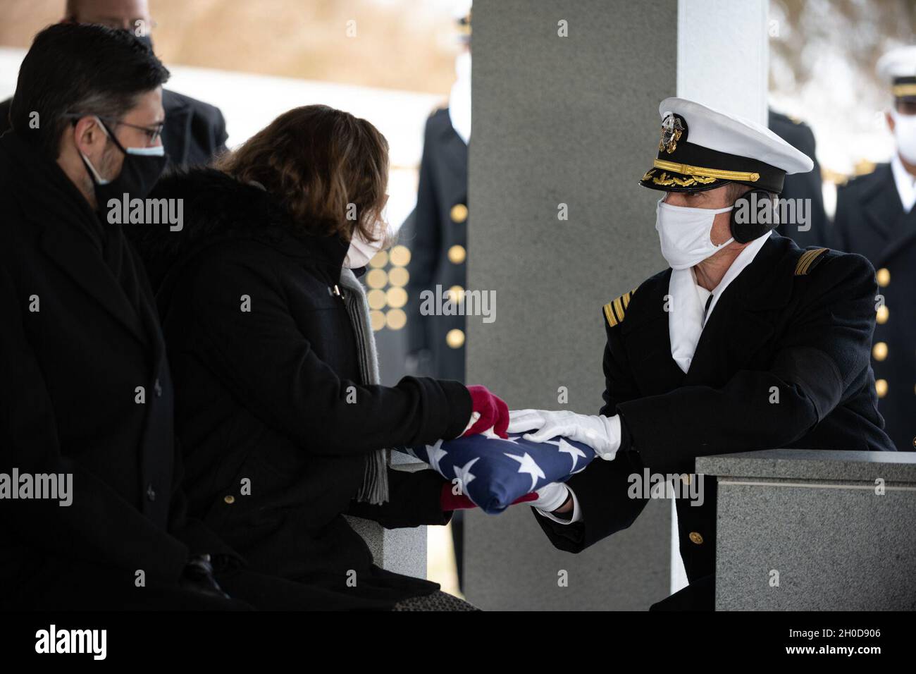 Académie navale des États-Unis Commandant des intermédiaires Capt. T.R ...