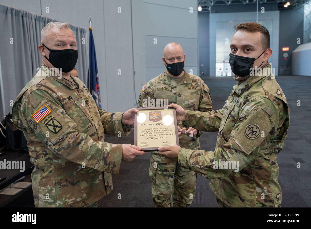 Le colonel de l'armée américaine Michael Bice, commandant d'incident de ...