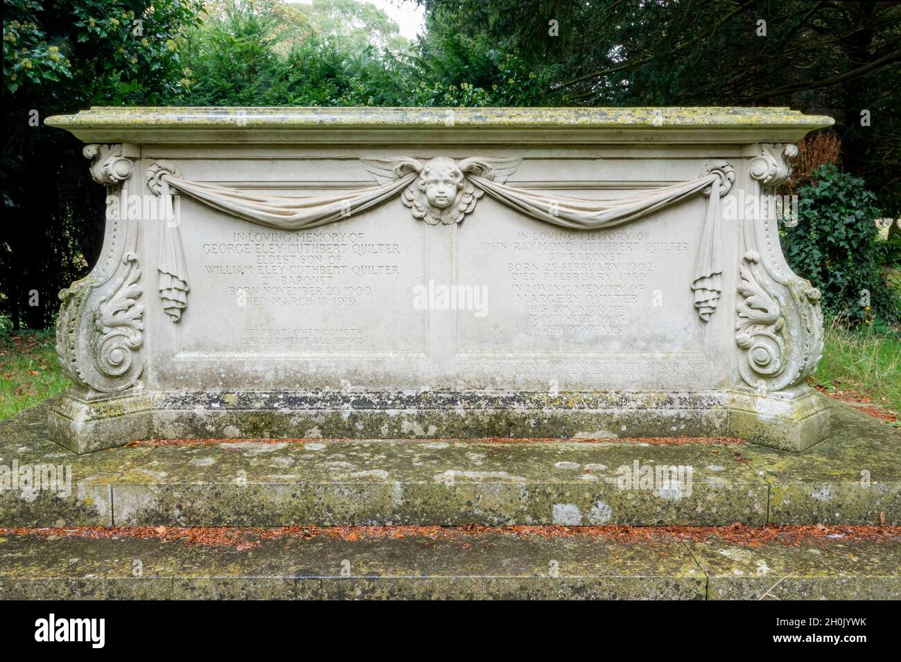 Tombeau de monsieur william cuthbert quilter Banque de photographies et ...