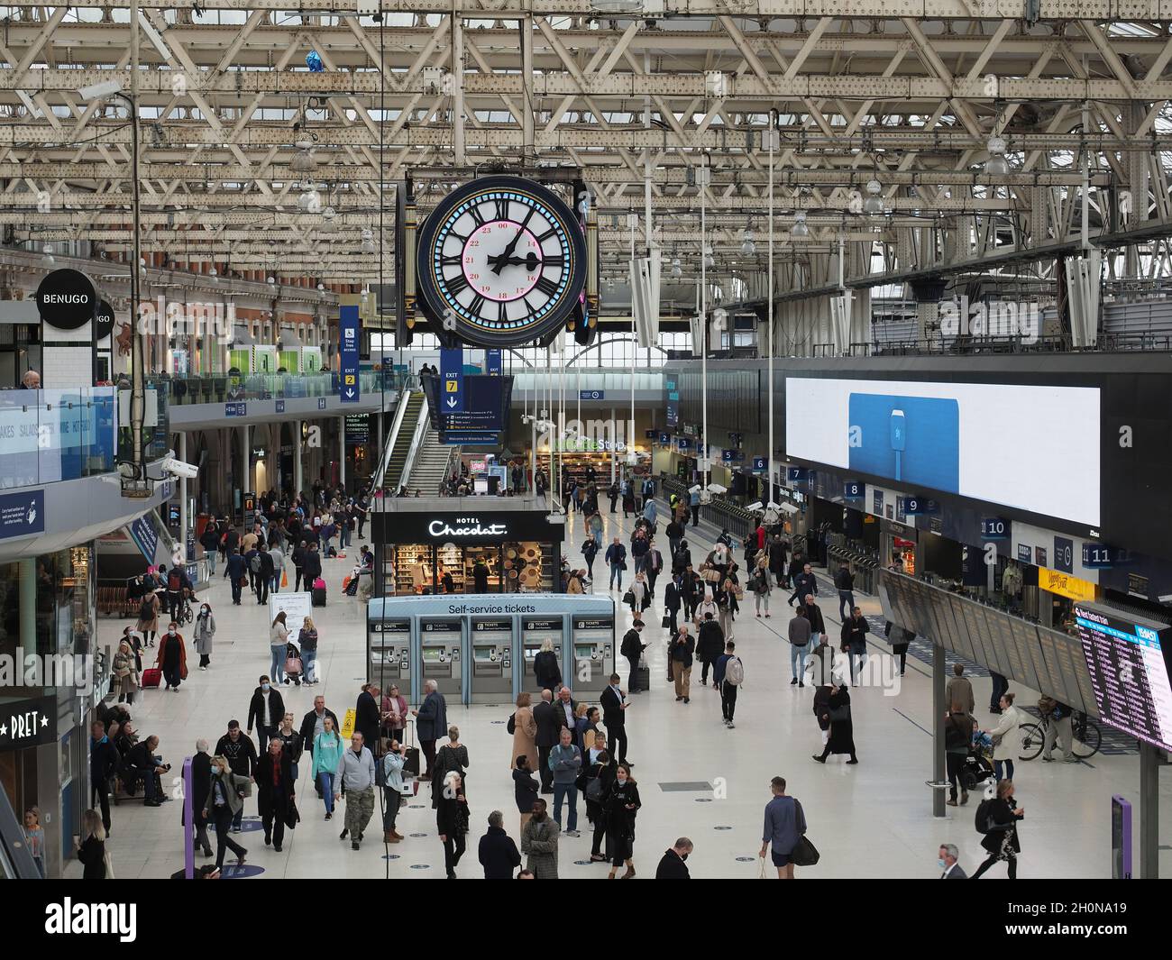 Station de waterloo Banque de photographies et d’images à haute ...