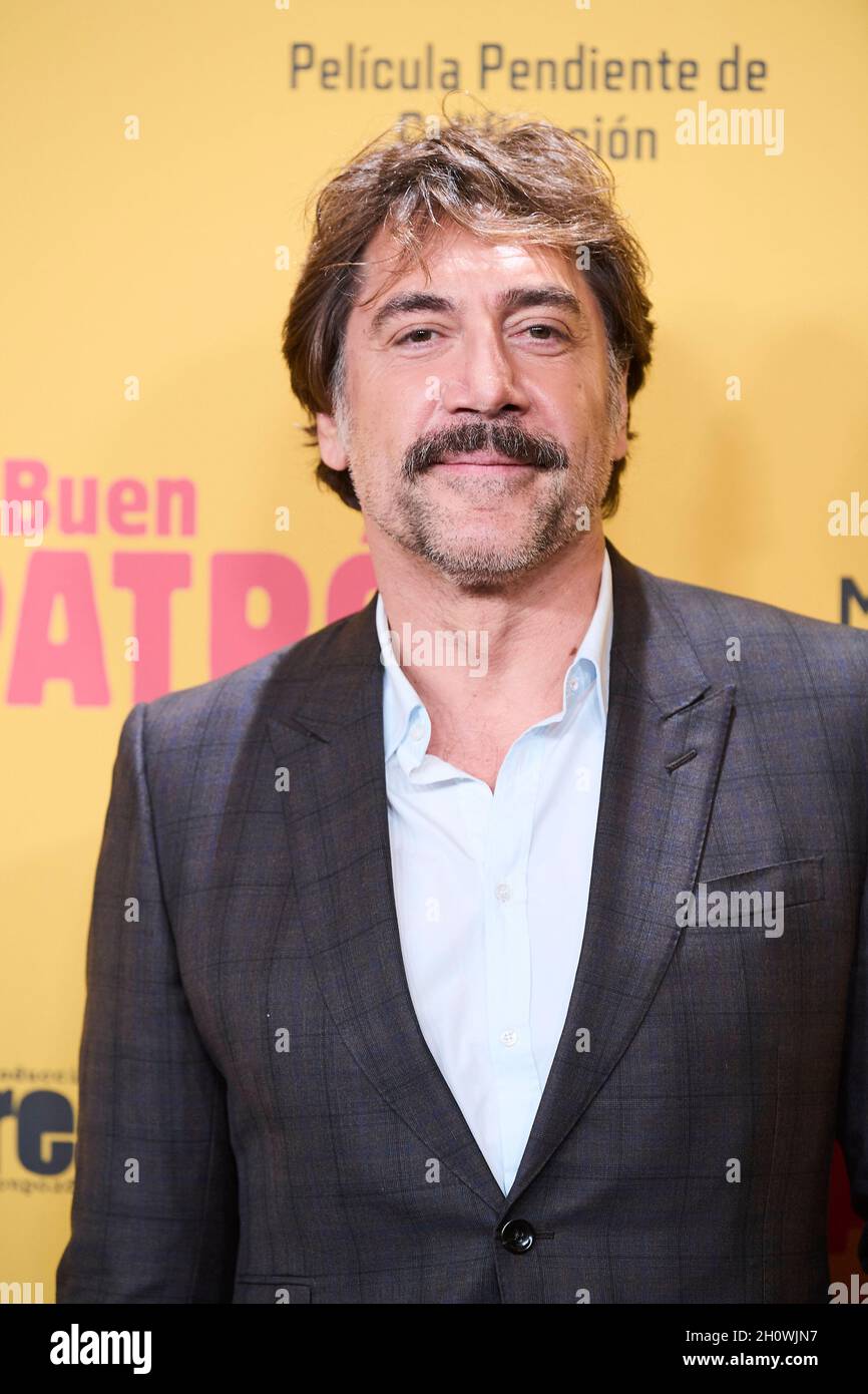 14 octobre 2021, Madrid, Madrid, Espagne: Javier Bardem assiste à la ...