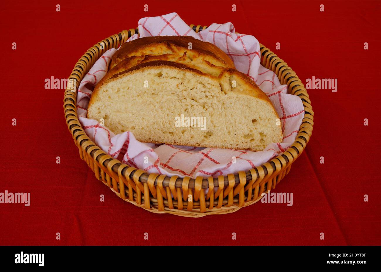 Un délicieux pain rustique de pain maison de tresse allemande (Zopf ...