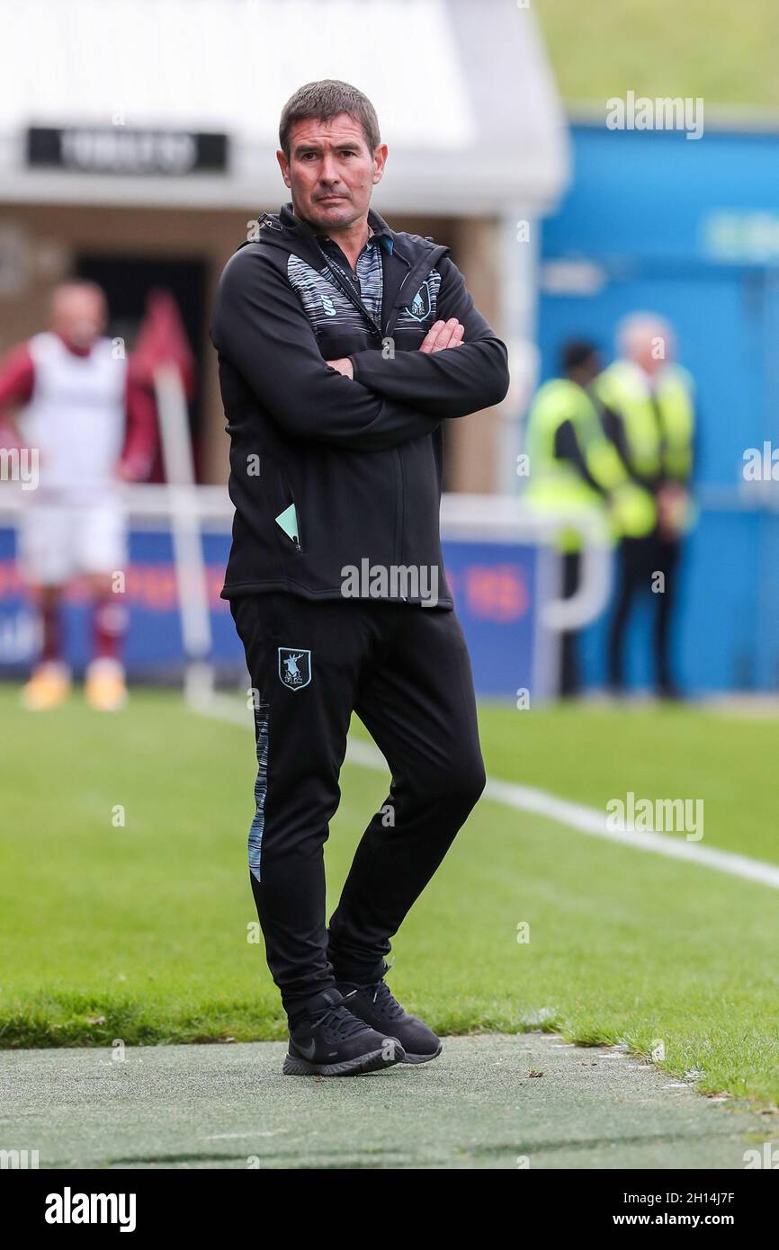Nigel clough de mansfield town Banque de photographies et d’images à ...