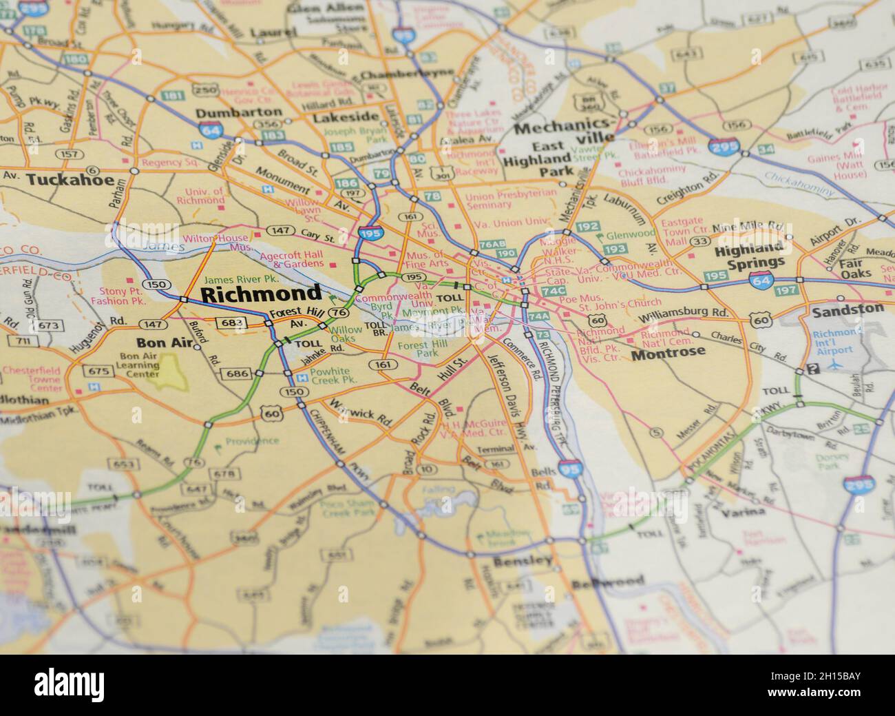 Carte de richland Banque de photographies et d’images à haute ...