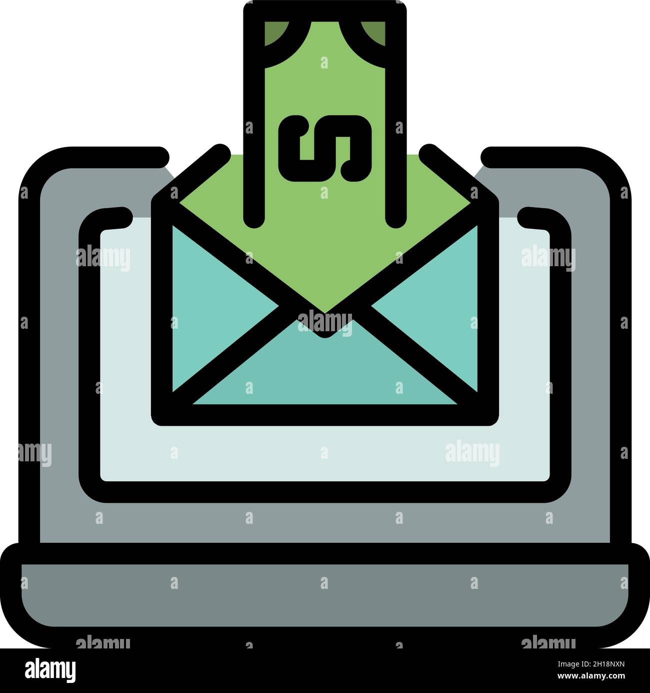 Facture entrante Banque d'images vectorielles - Alamy