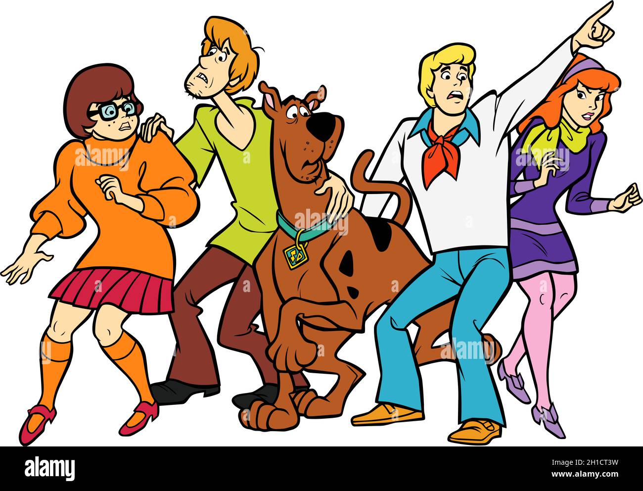 Personnages De Scooby Doo Scooby Doo Le Célèbre Dessin Animé
