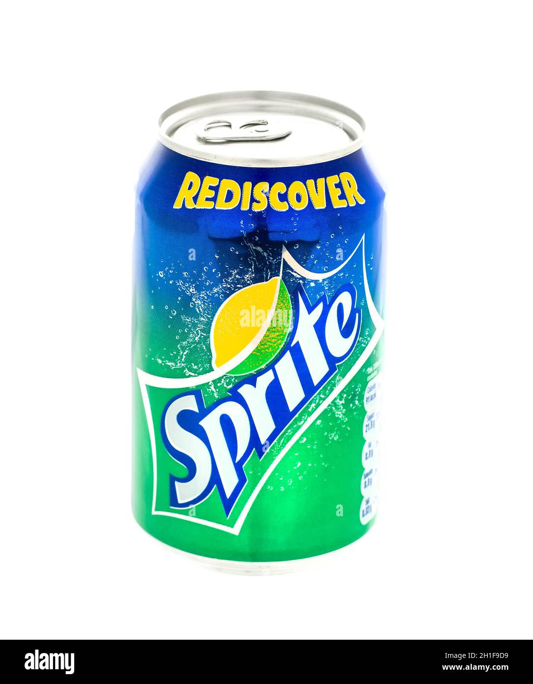 Une canette de sprite Banque de photographies et d’images à haute ...