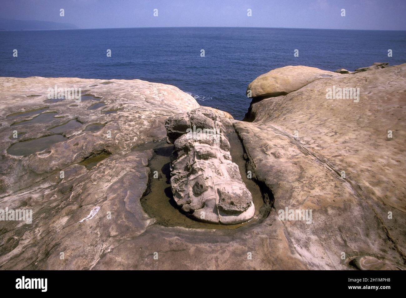 Le Coral Cliffs Ocean Park de Yehliu, au nord-est de la ville de ...