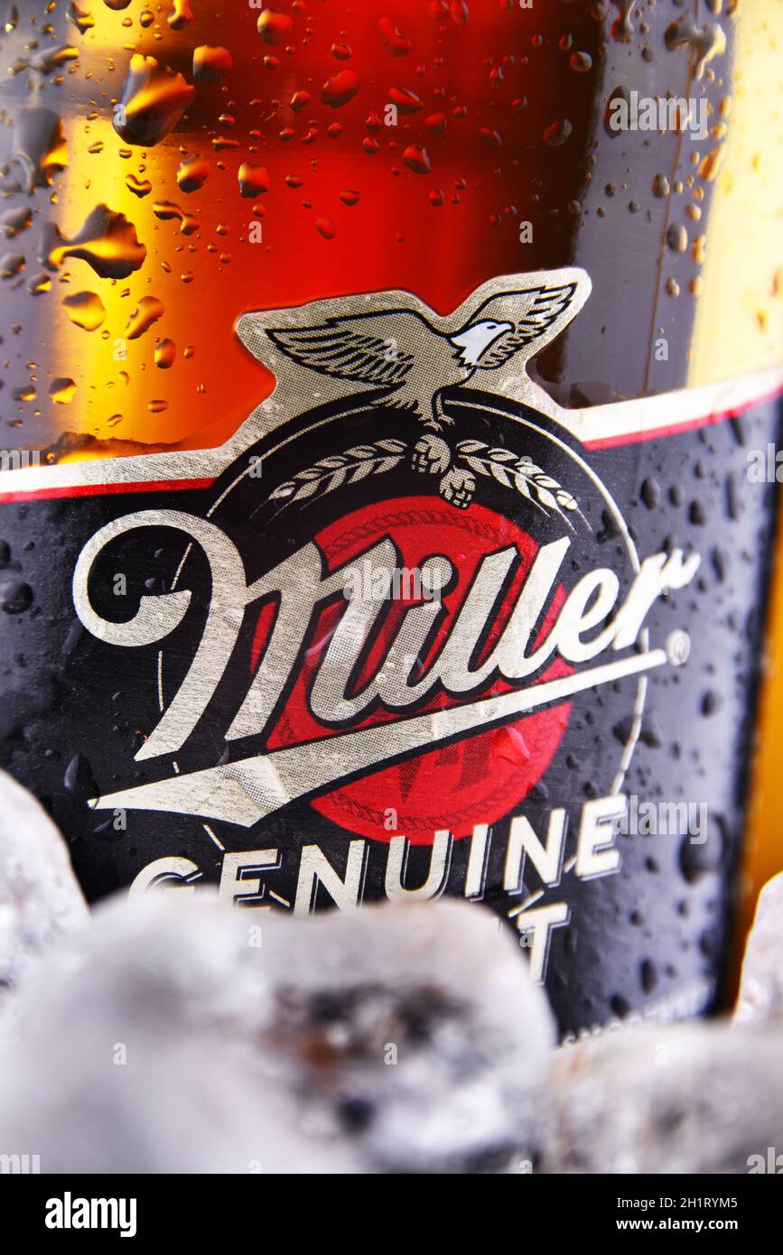 Miller genuine draft beer Banque de photographies et d’images à haute ...