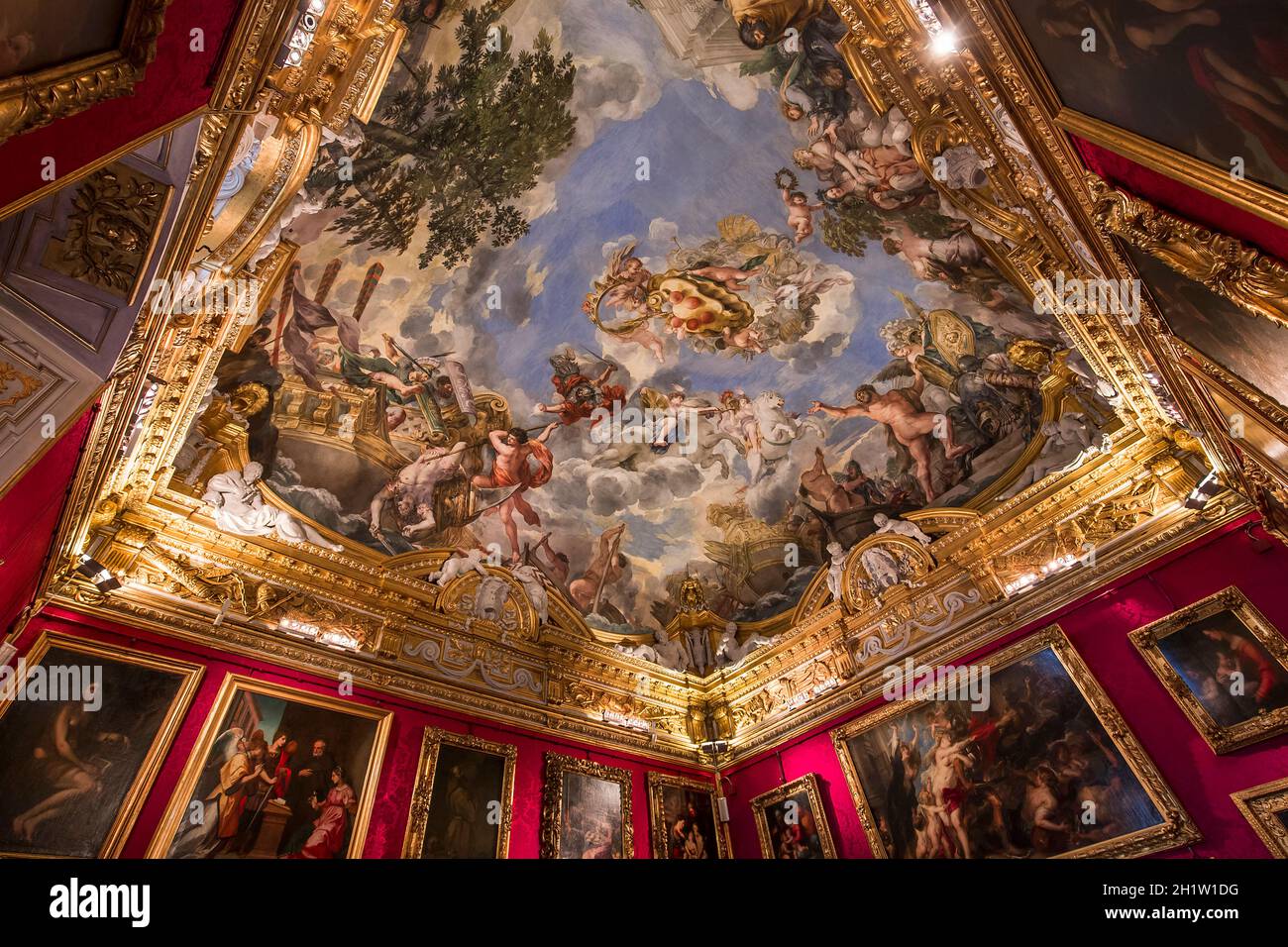 Italy florence palazzo pitti gallery Banque de photographies et d ...