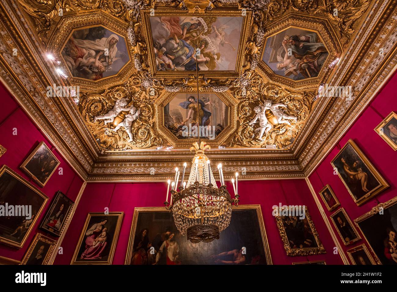 Italy florence palazzo pitti gallery Banque de photographies et d ...