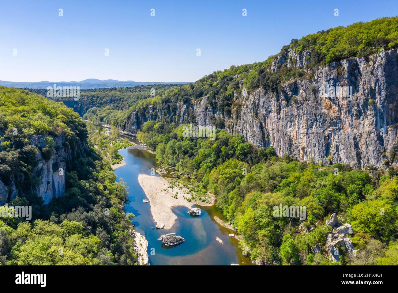 Gorges du chassezac Banque de photographies et d’images à haute ...