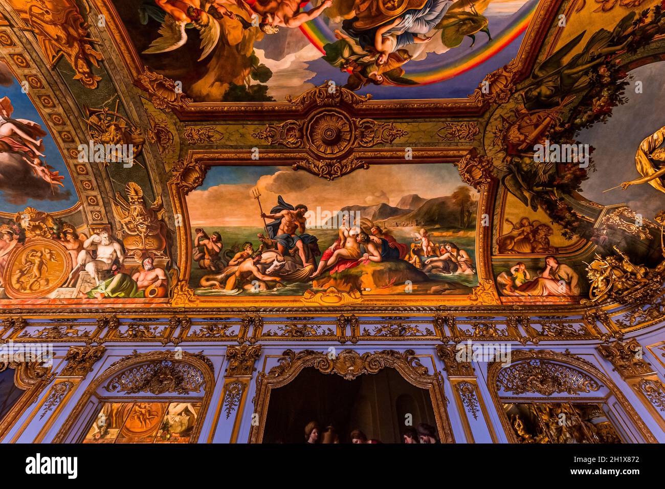 PARIS, FRANCE, Septembre 22, 2019 : les intérieurs et décors de la ...