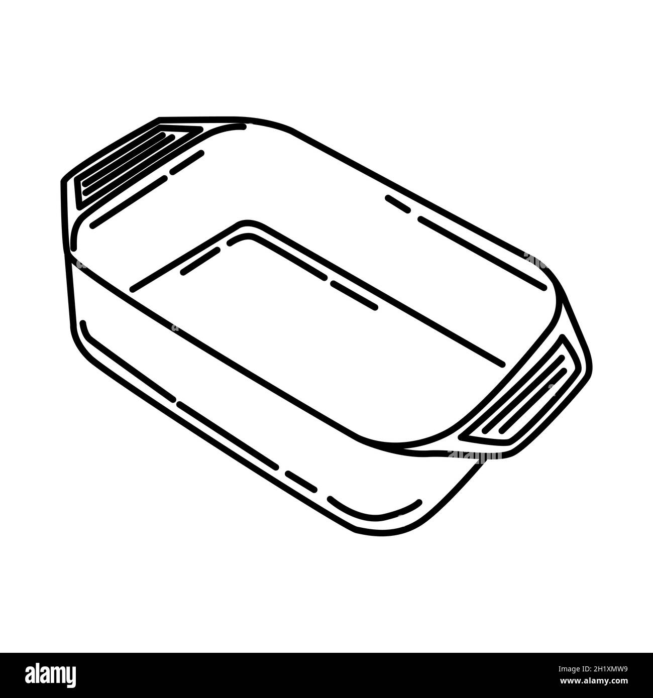 Logo Symbole Plat Allant Au Four