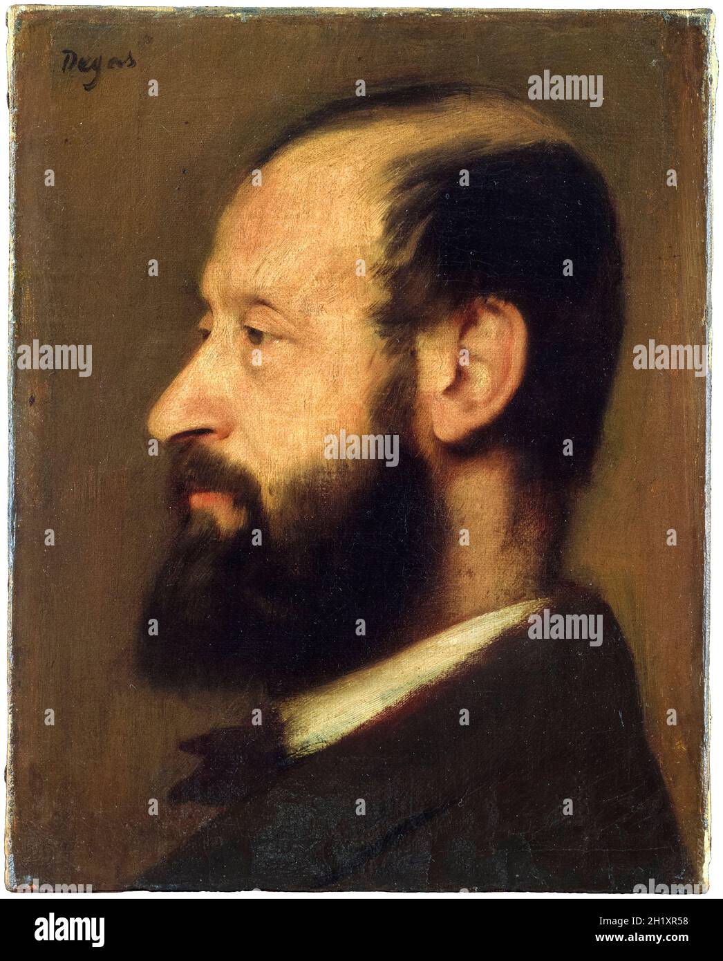 Edgar degas portrait of henri Banque de photographies et d’images à ...