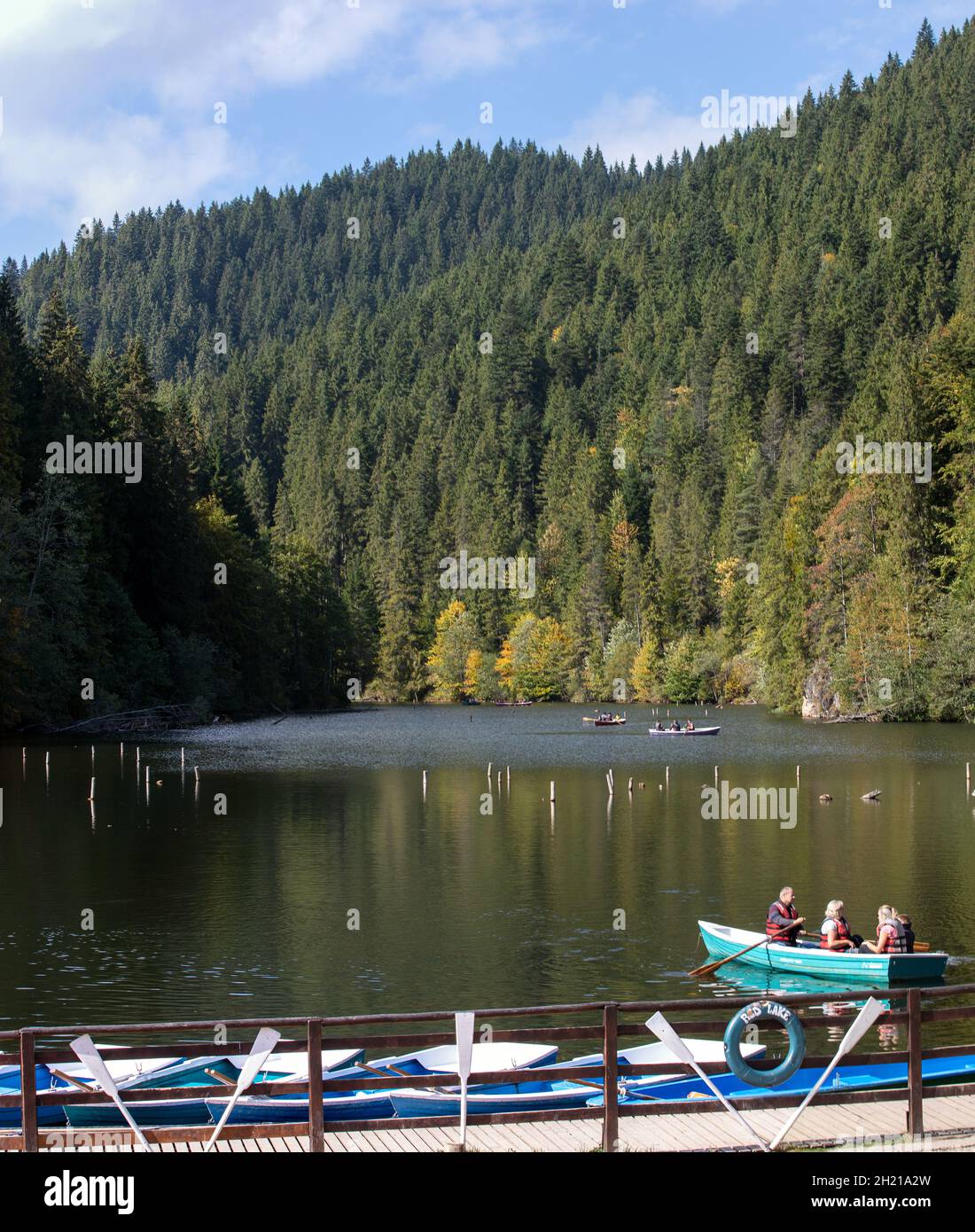 Lacul rosu Banque de photographies et d’images à haute résolution - Alamy