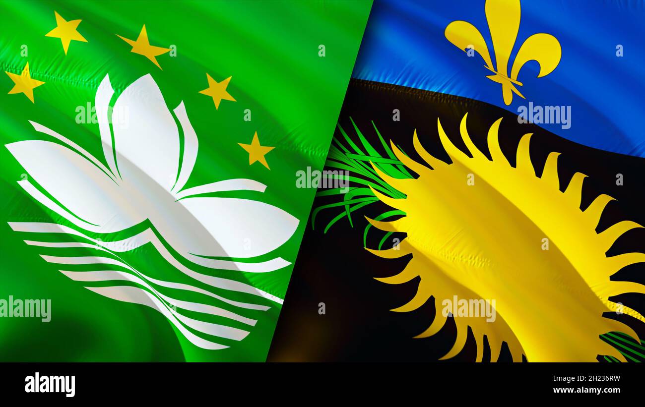 Drapeau macao guadeloupe Banque de photographies et d’images à haute ...