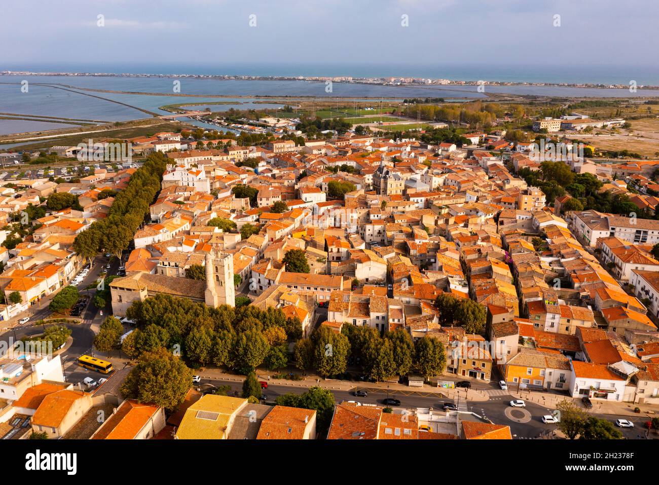 Frontignan panorama* Banque de photographies et d’images à haute ...