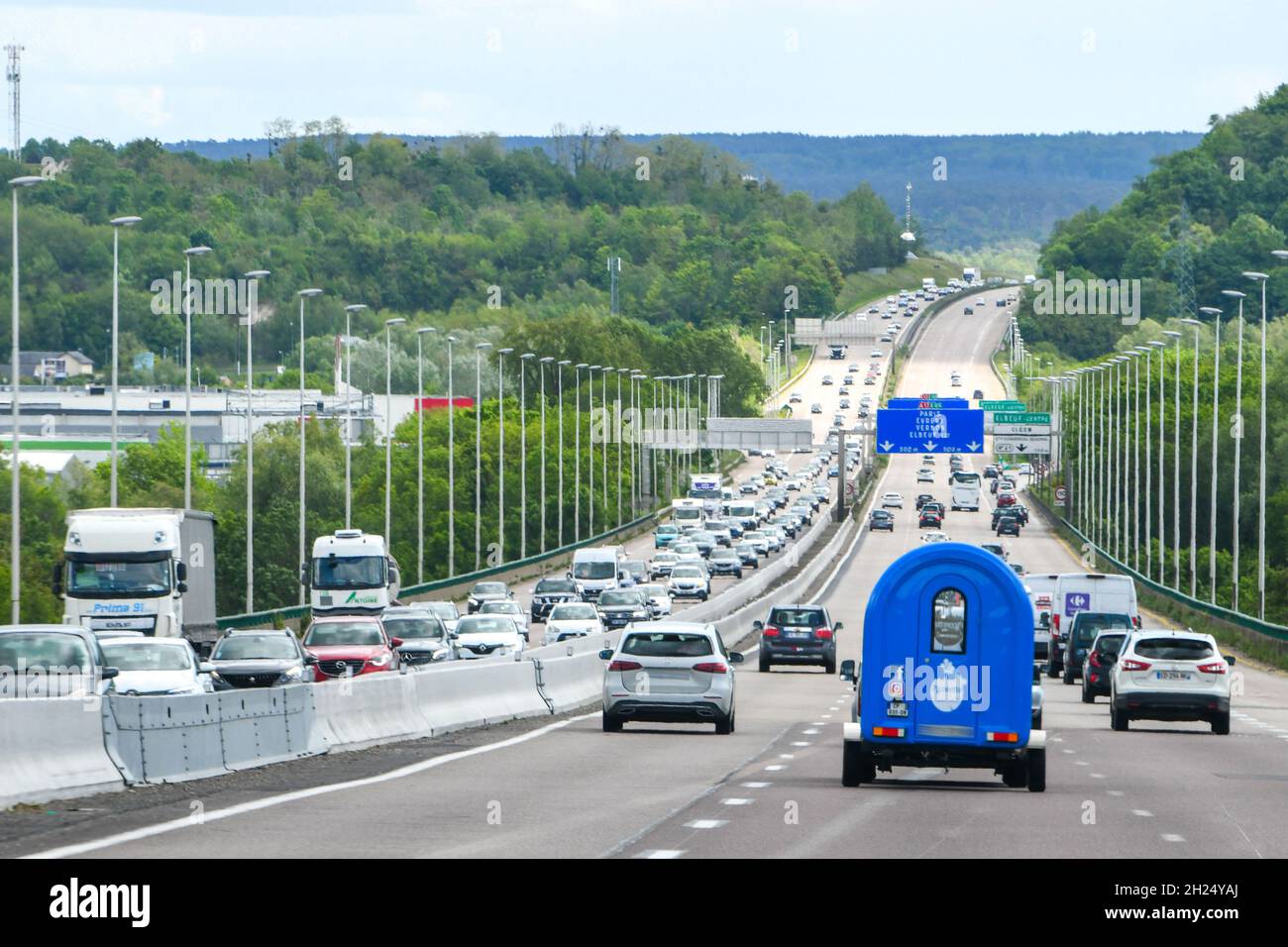 Autoroute a13 Banque de photographies et d’images à haute résolution ...
