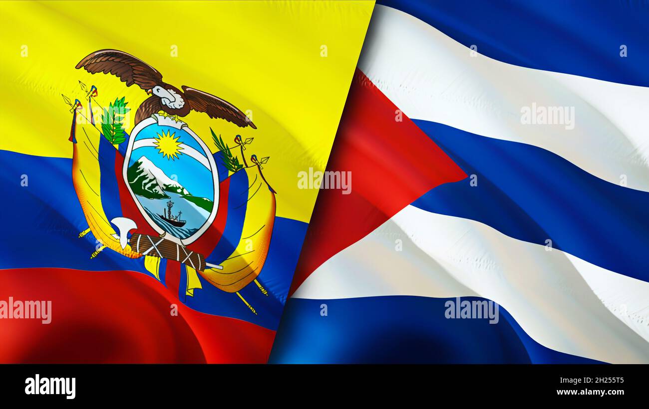 Drapeau equateur cuba Banque de photographies et d’images à haute ...