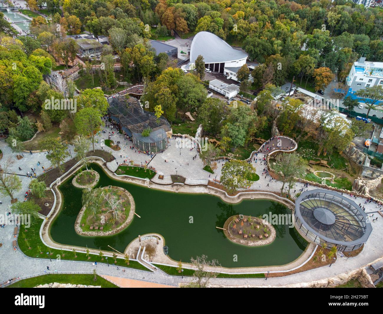 Zoo aerial Banque de photographies et d’images à haute résolution - Alamy