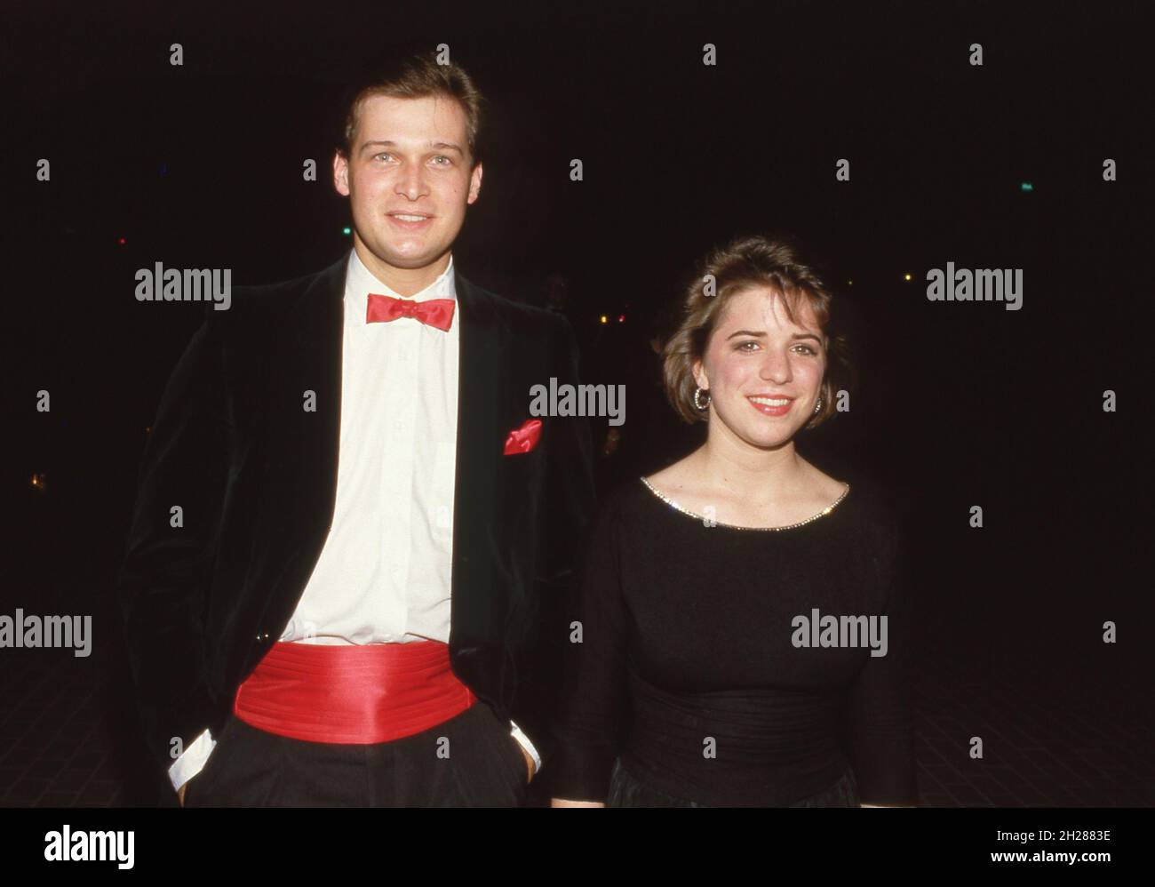 Quinn Cummings et Chris Goulet Circa années 80 crédit: Ralph Dominguez ...