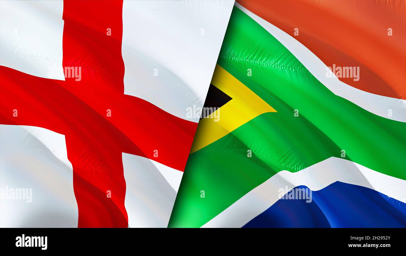 Drapeaux de l'Angleterre et de l'Afrique du Sud.Motif drapeau en relief ... Drapeaux de l'Angleterre et de l'Afrique du Sud.Motif drapeau en relief ...