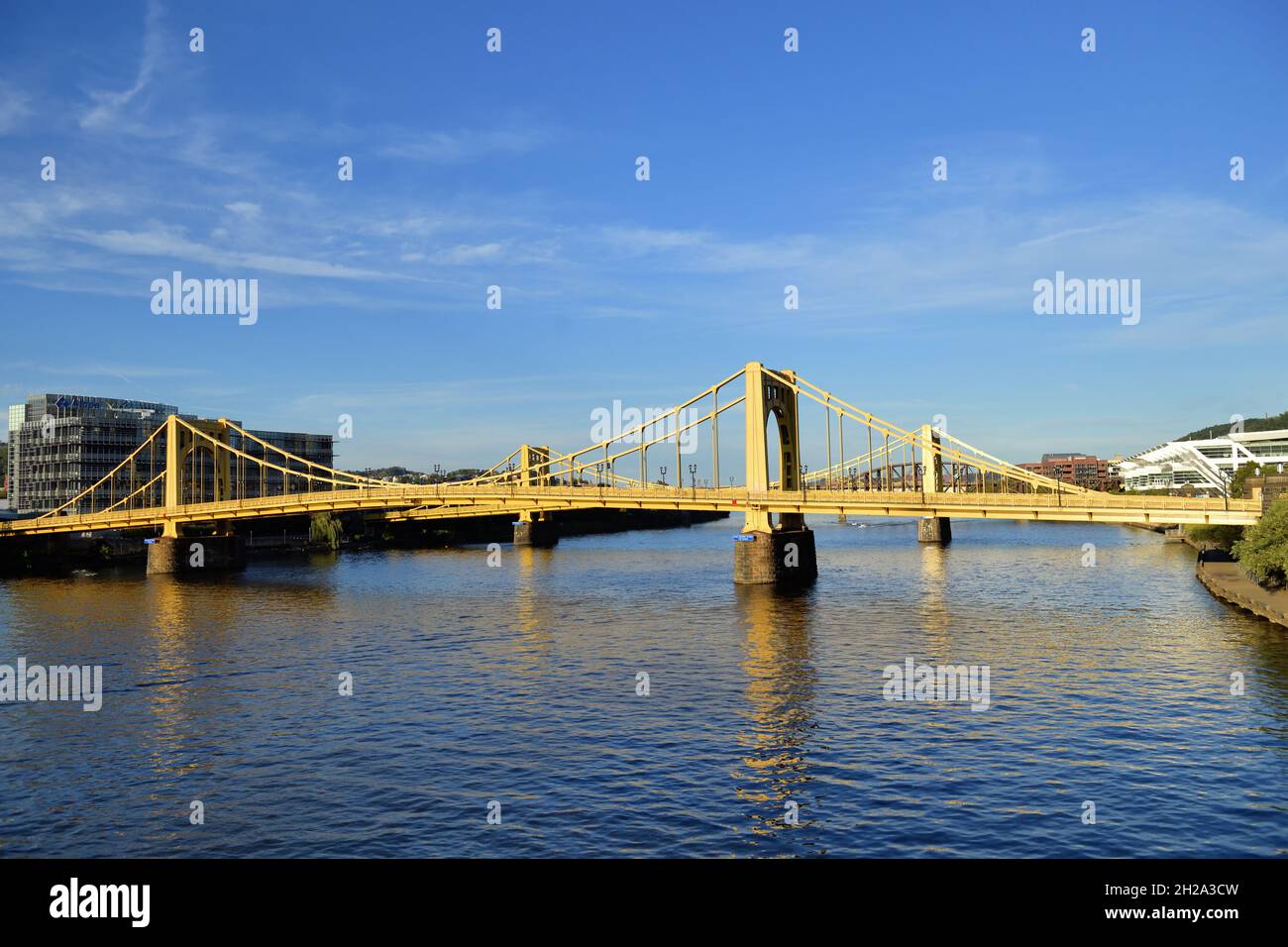 Pont suspendu de allegheny Banque de photographies et d’images à haute ...
