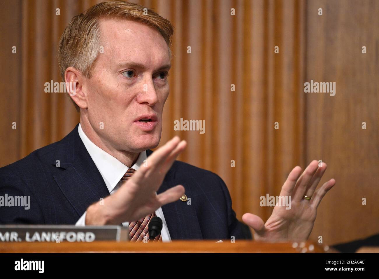 Washington, États-Unis d'Amérique.19 octobre 2021.Le sénateur américain ...