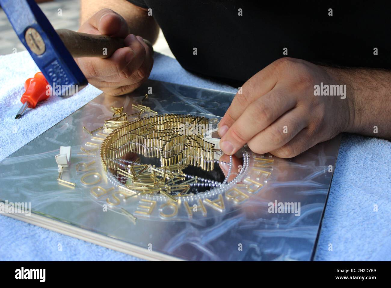 String art Banque de photographies et d’images à haute résolution - Alamy