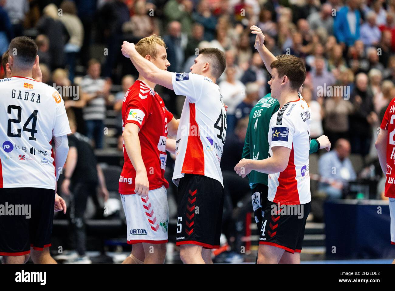 Aalborg handball contre rk vardar 1961 Banque de photographies et d ...