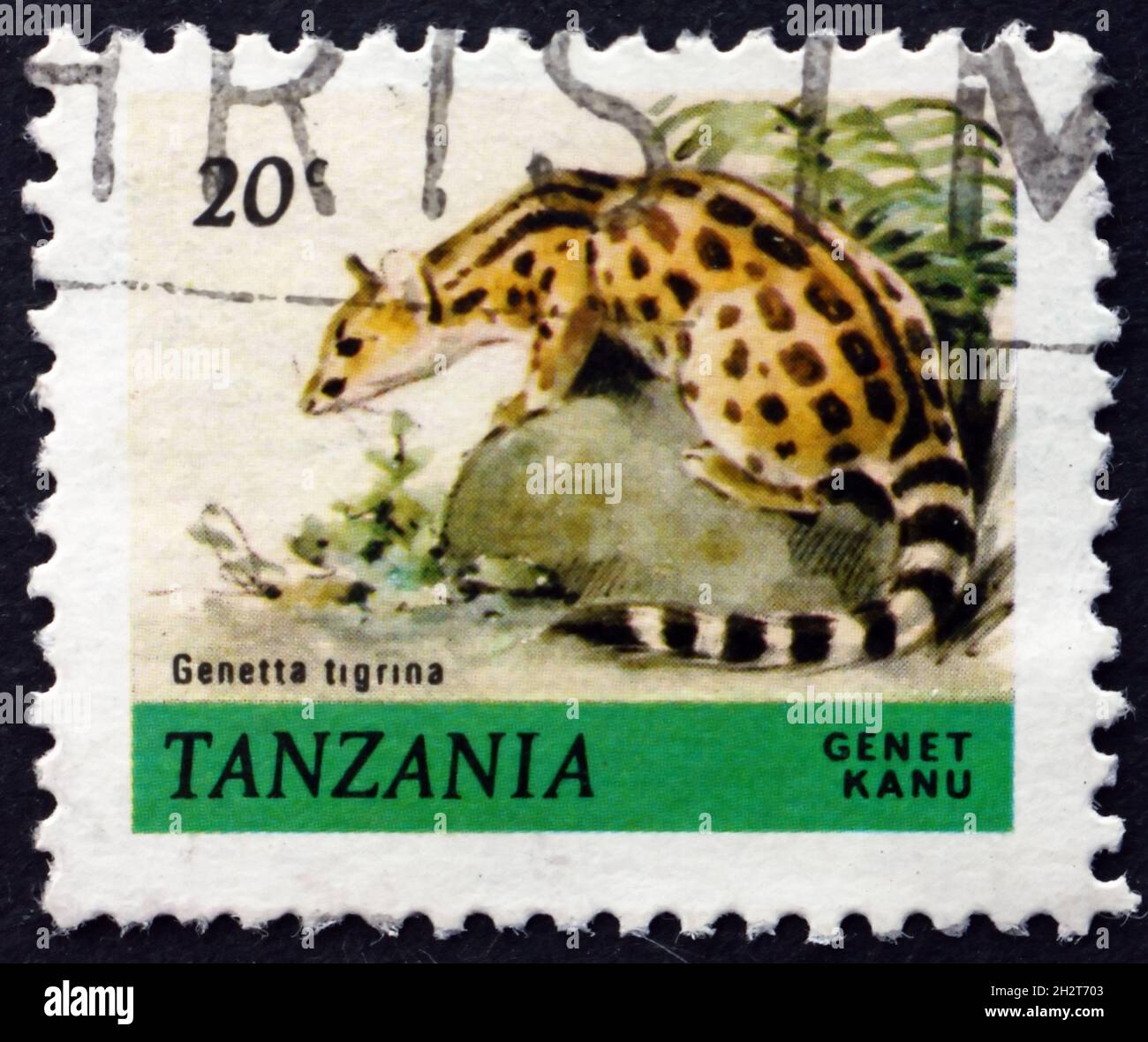 Zanzibar tanzania postage stamp Banque de photographies et d’images à ...