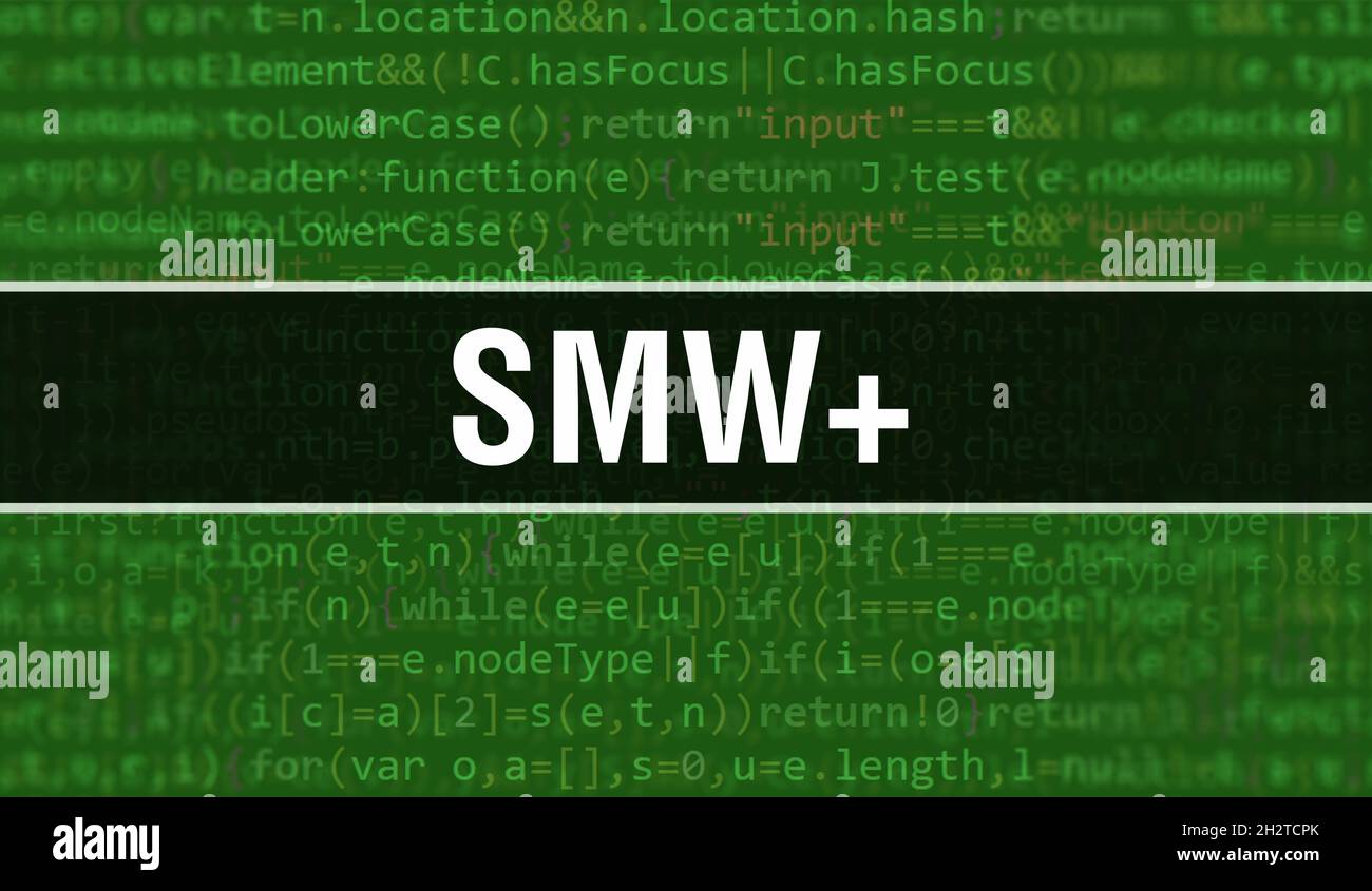 Concept Smw Avec Parties Aléatoires Du Code De Programmetexte Smw écrit Sur Le Code De
