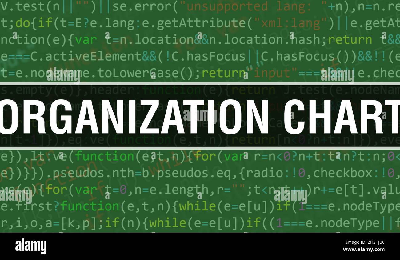 Organigramme avec texte de code Java numérique.Organigramme et concept ...