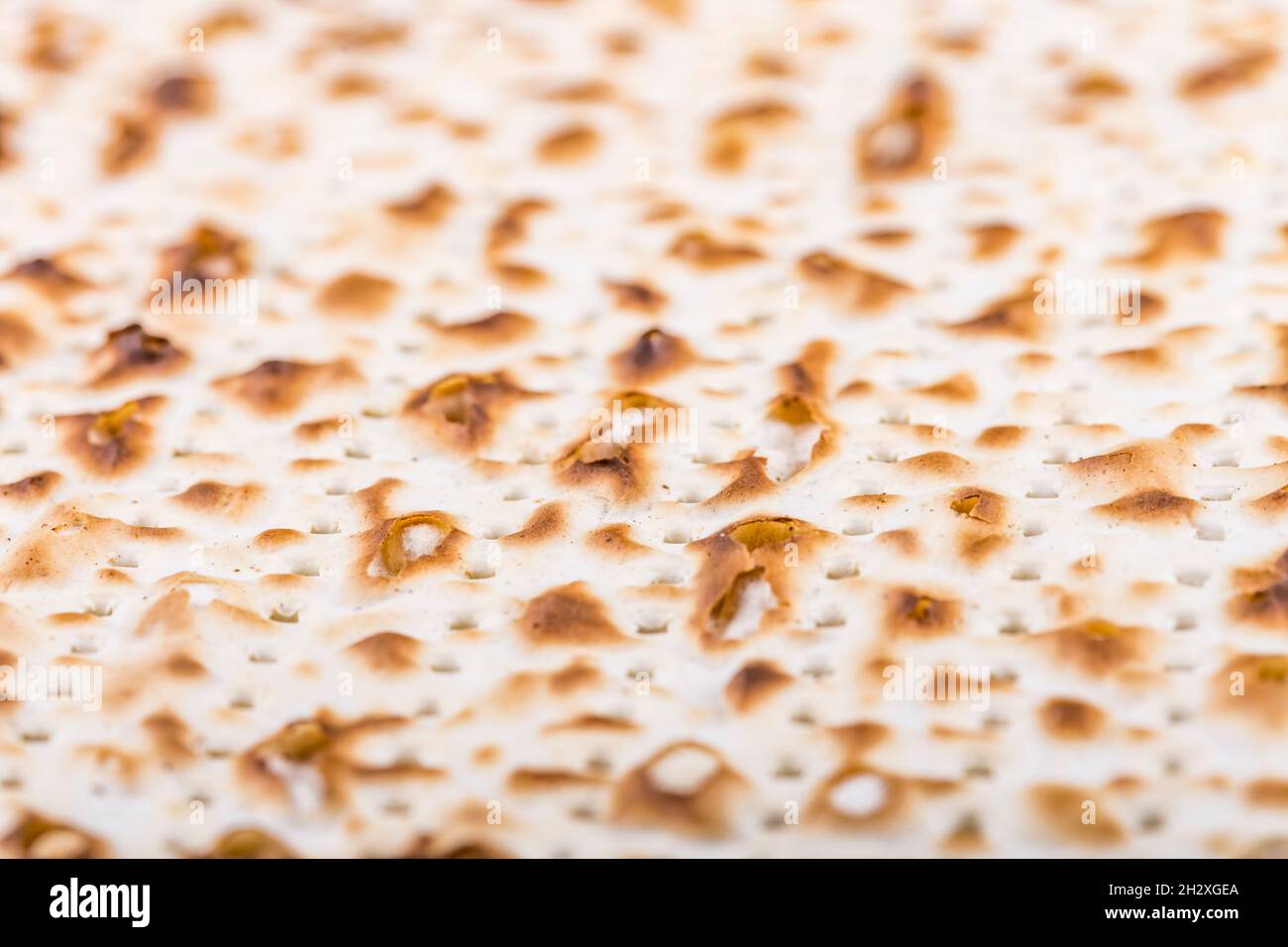 Texture de la pâque juive matzah (pain sans levain).Symbole de la pâque ...