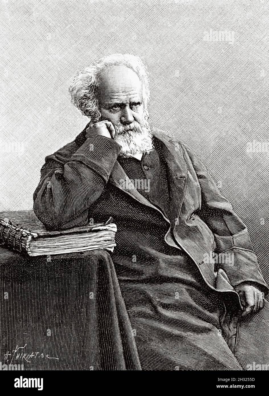 Pierre Jules Janssen (1824-1907) astronome français qui, en 1868 ...