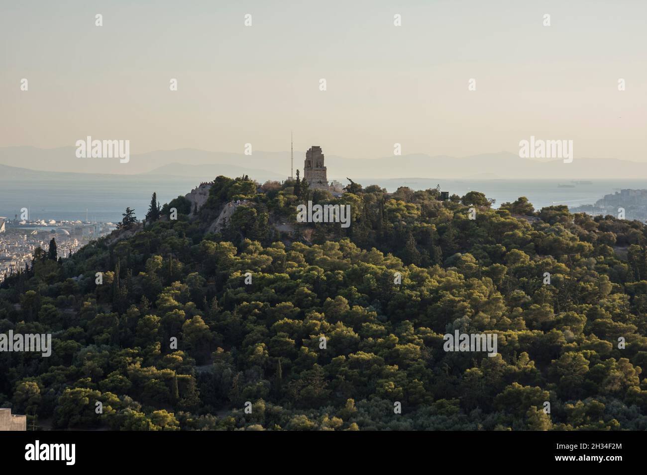 Détails de la construction des colonnes de l'Acropole à Athènes en ...