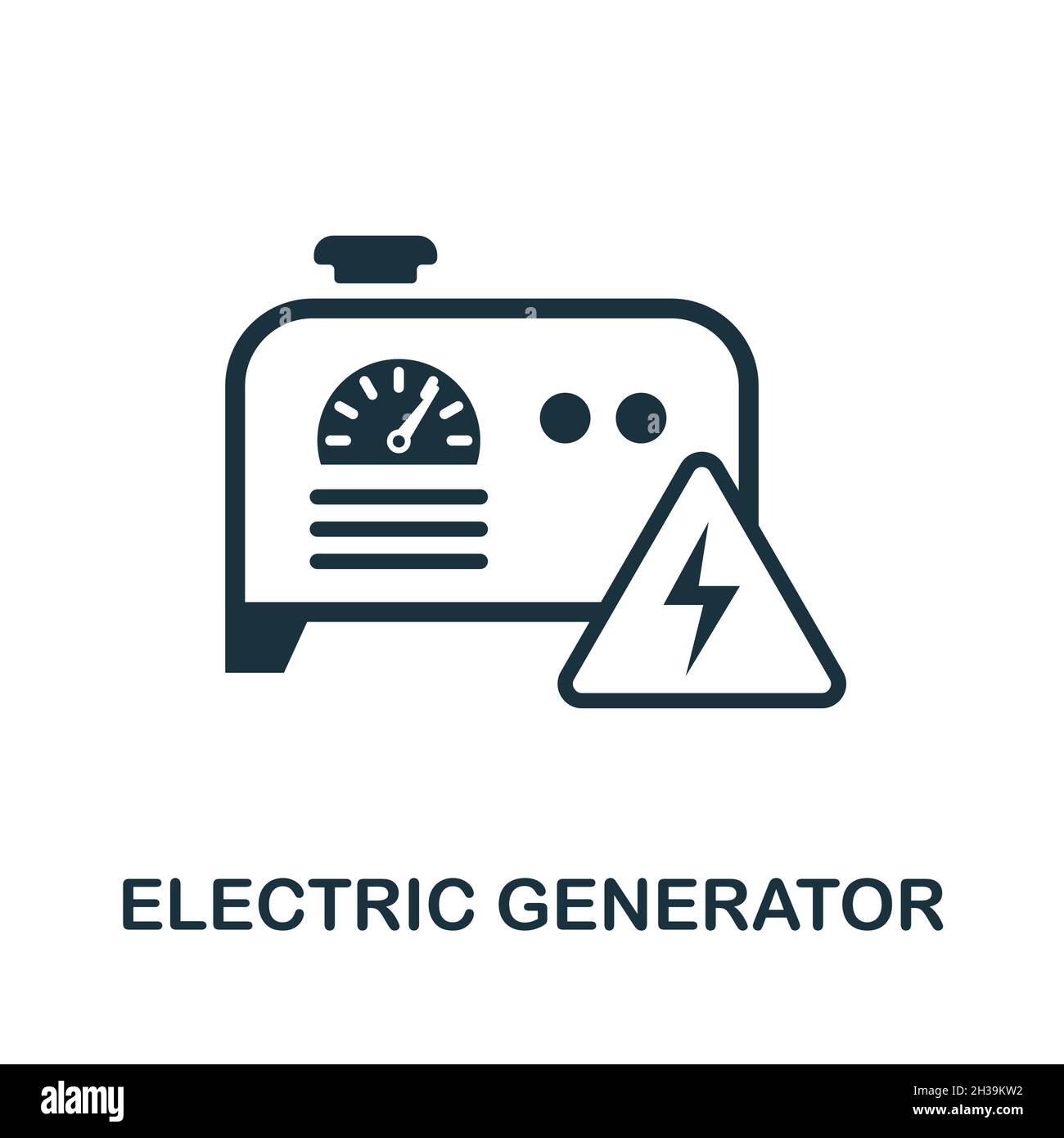 Backup generator Banque d'images vectorielles - Alamy