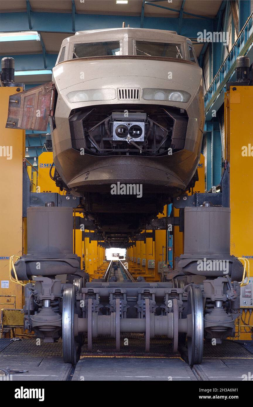 Sncf train interior Banque de photographies et d’images à haute ...