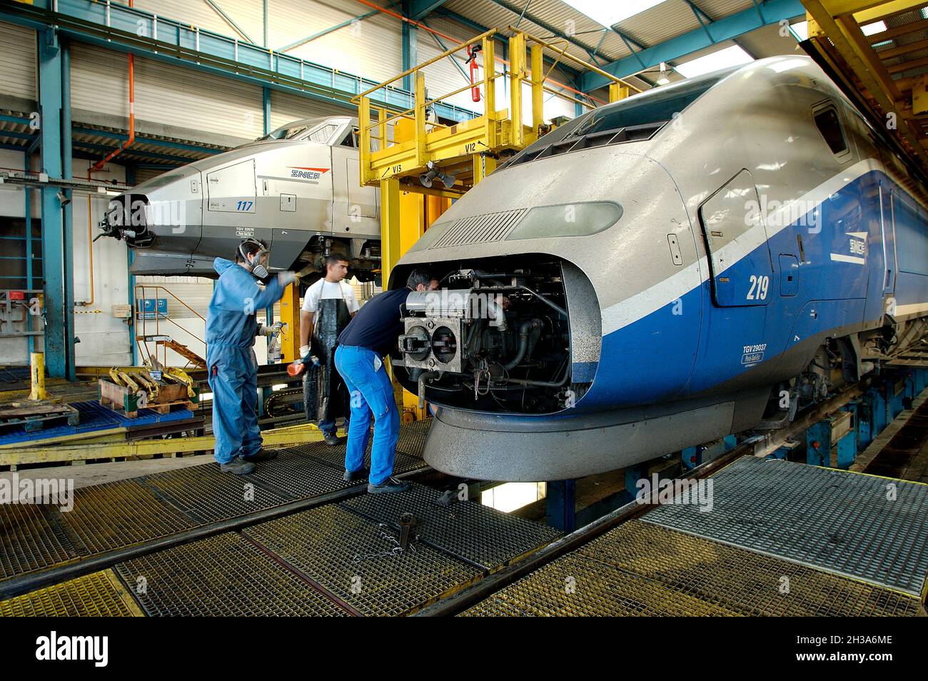 Sncf train interior Banque de photographies et d’images à haute ...