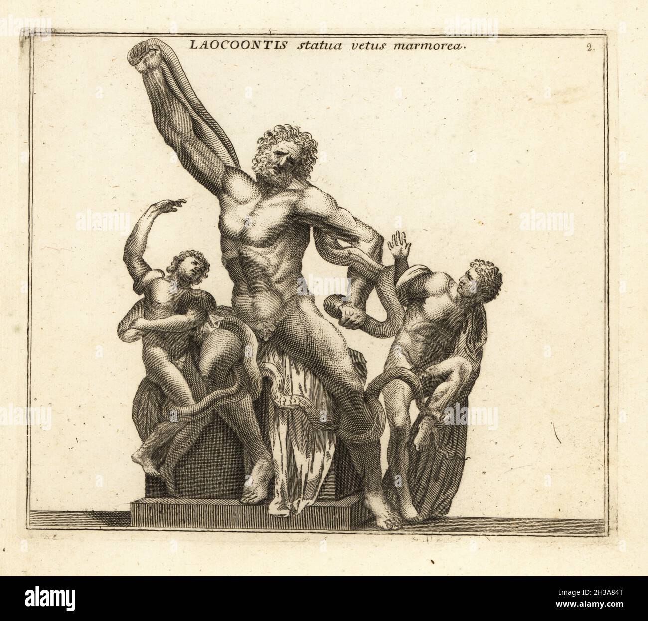 Statue de Laocoon et de ses fils ou Gruppo del Laocoonte, Vatican.Le ...