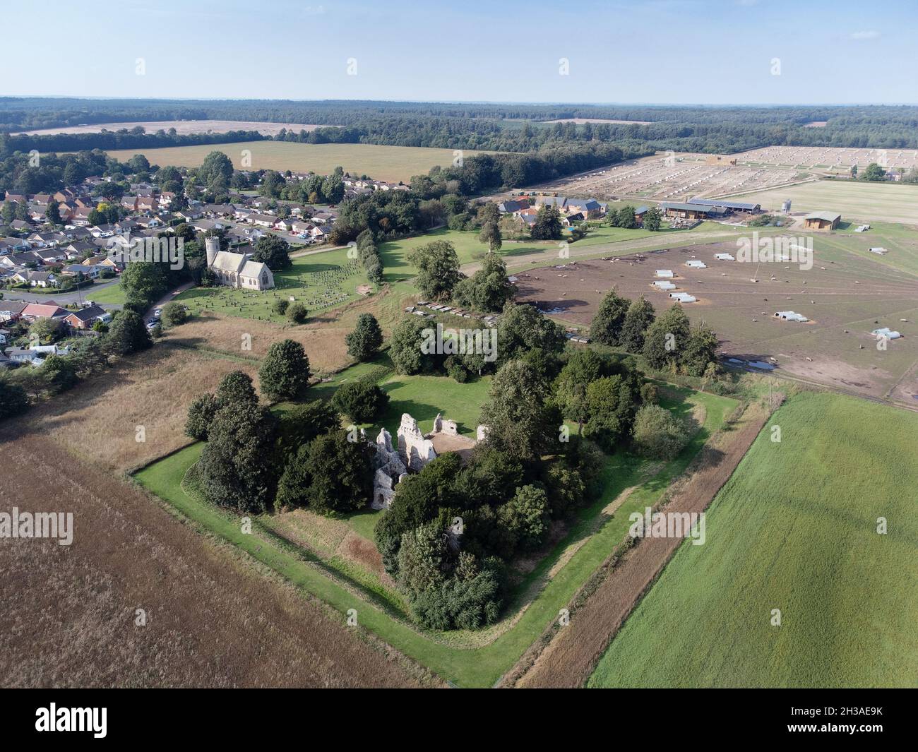 Château à weeting Banque de photographies et d’images à haute ...