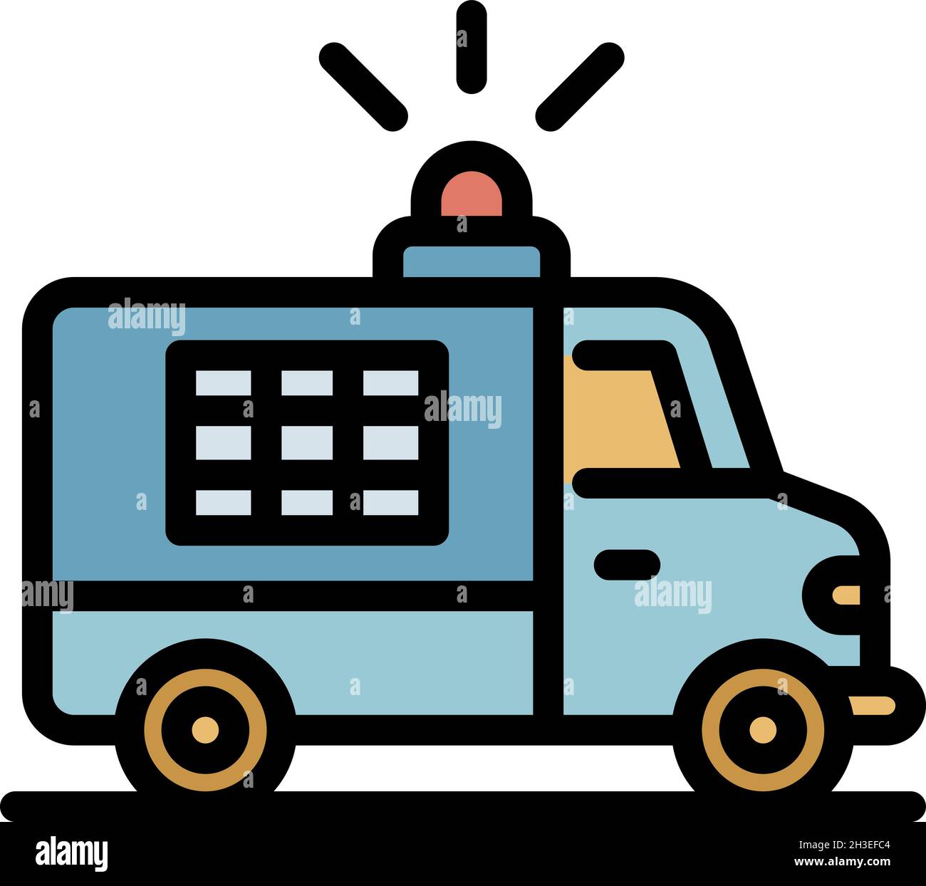 Camion swat Banque d'images vectorielles - Alamy