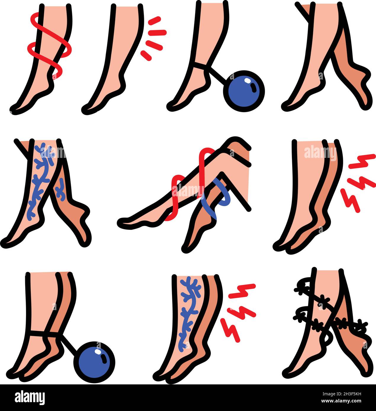 Pictogramas vectores vectores Banque de photographies et d’images à ...