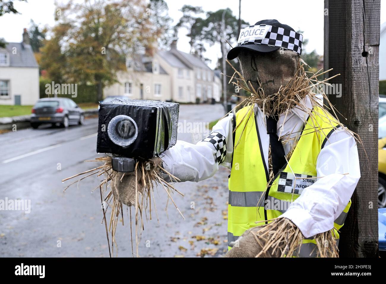 Scarecrow police officer Banque de photographies et d’images à haute ...